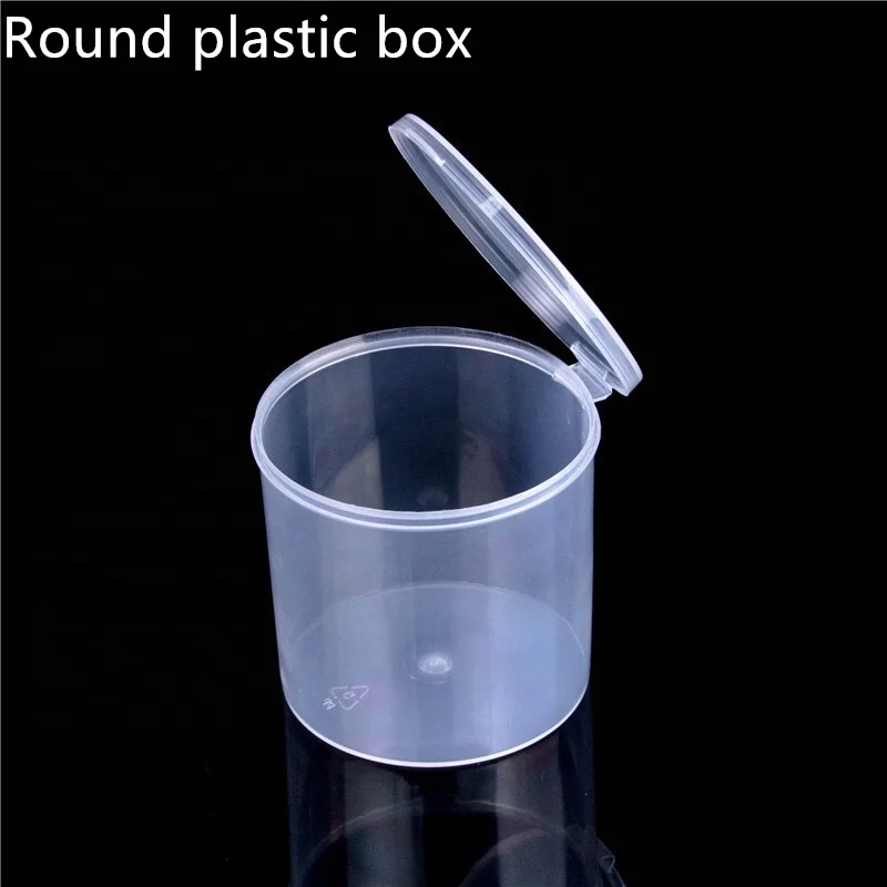 Customized Small Round Plastic Storage Container with Lid - OEM