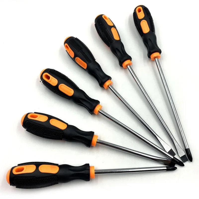 High Quality 6pcs Massage Plastic Handle Magnetic Screwdriver Set - Buy ...