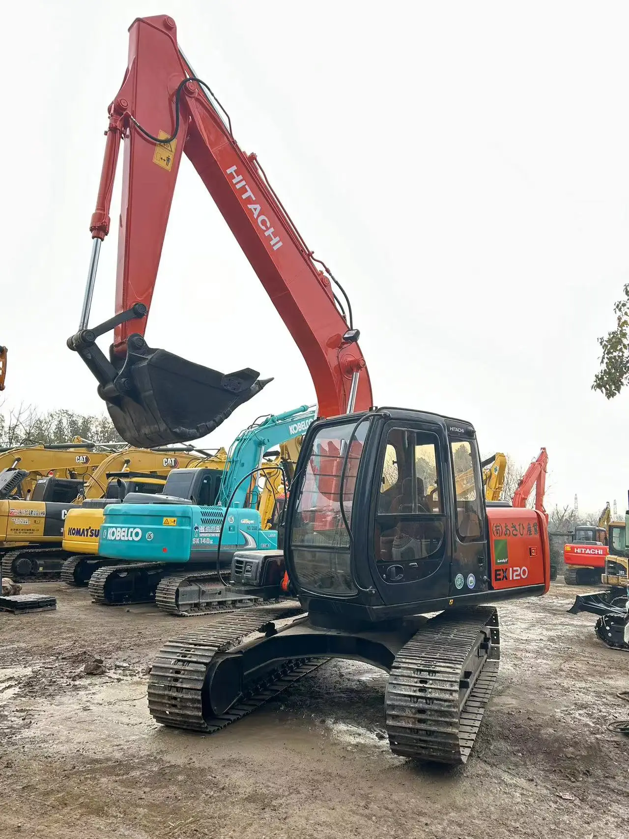 12ton Used Excavator Hitachi Ex120 Japan Original Zx120 Zx200 Working ...