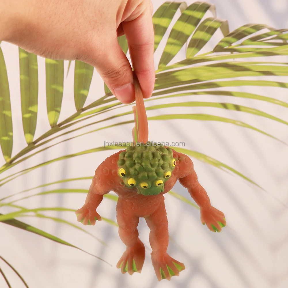 Squishy Alien Monster TPR Squeeze Fidget Toys for Stress Relief