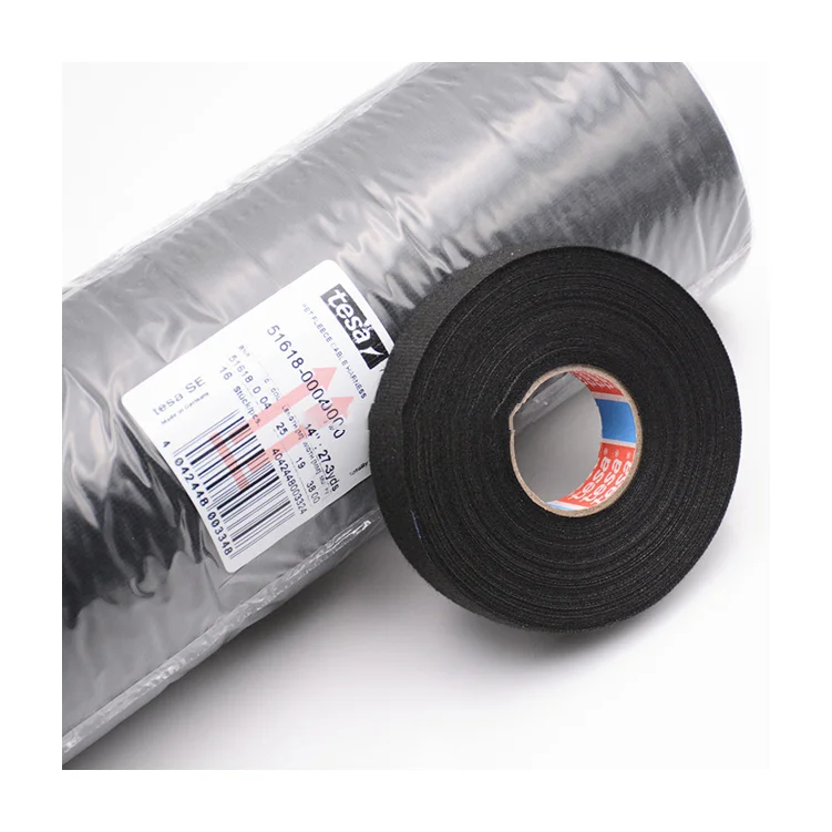 Tesa 51608 Car Cloth Tape - Heat-Resistant & Pressure Sensitive