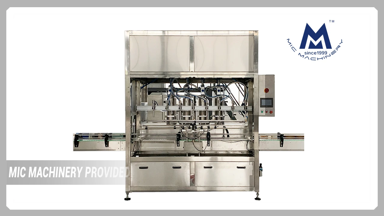 Hot Filling System Mic-zf12 Auto Sauce Filling Line Bbq Sauce Filling ...