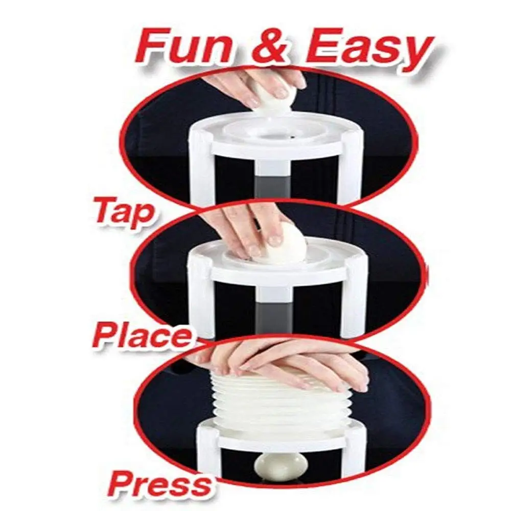 Frying Egg Shell Extractor Hard-boiled Egg Shell Tools Egg Peeler ...