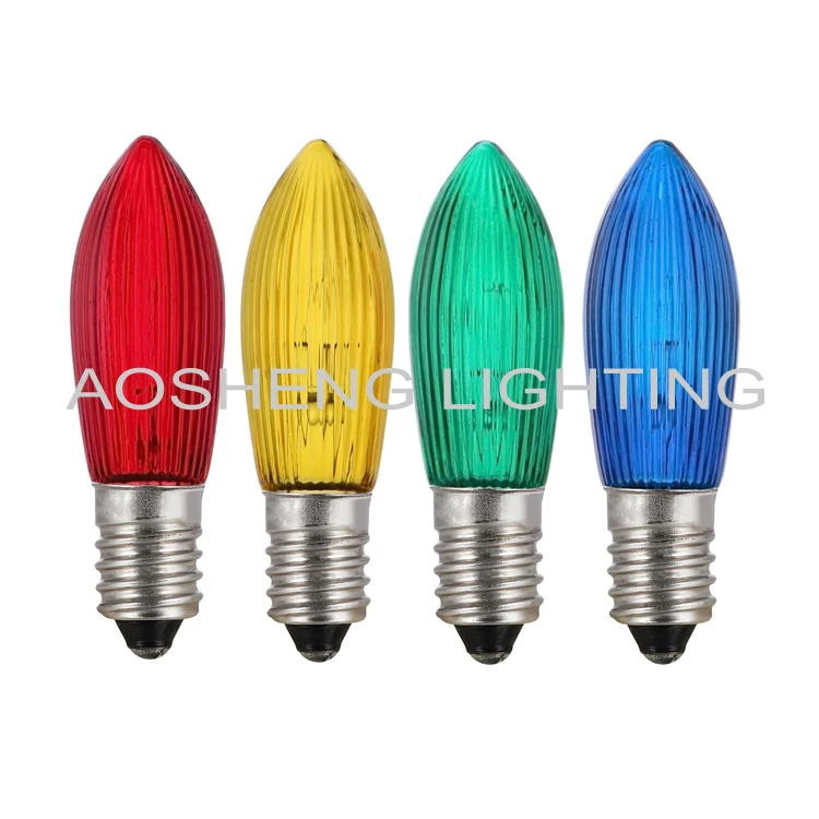 C6 LED Bridge Type Bulb - 8-55V 0.1-0.2W C6 LED Candle Bulb