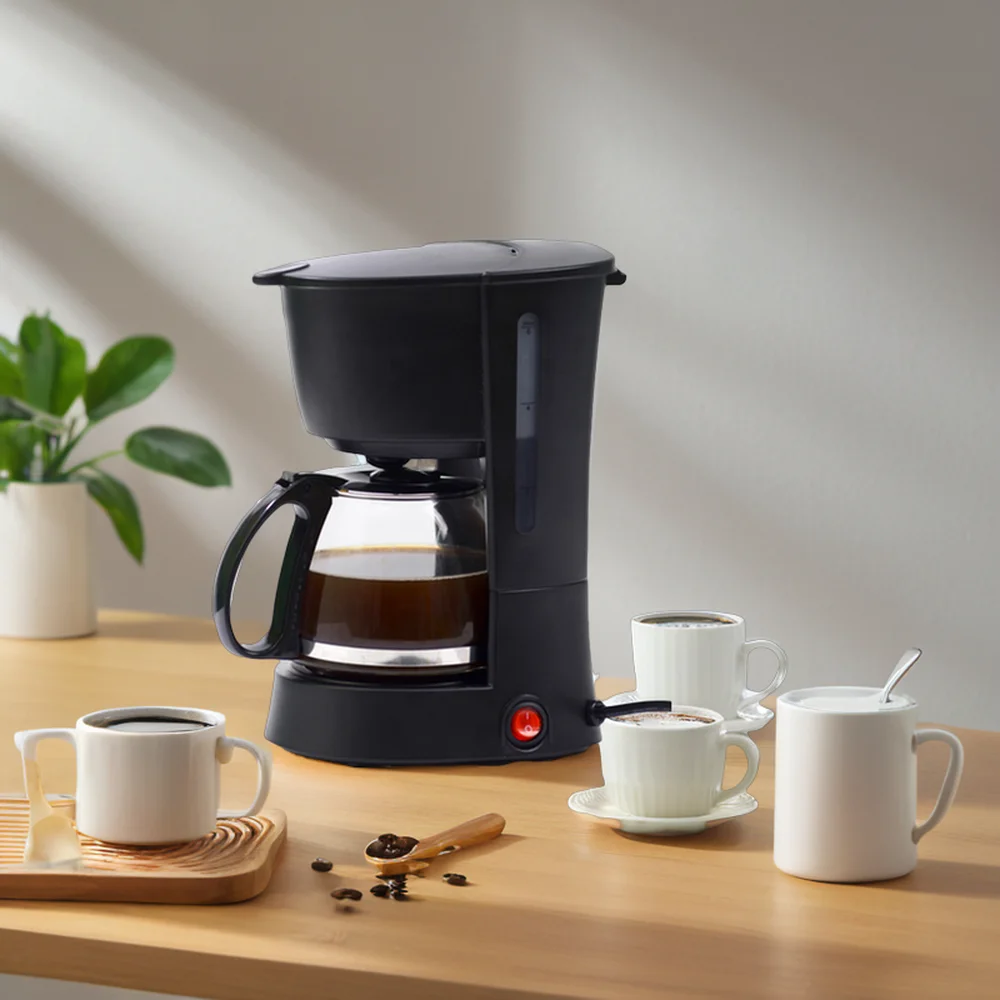 Mini Portable Coffee Machine - 0.6L Electric Drip Maker