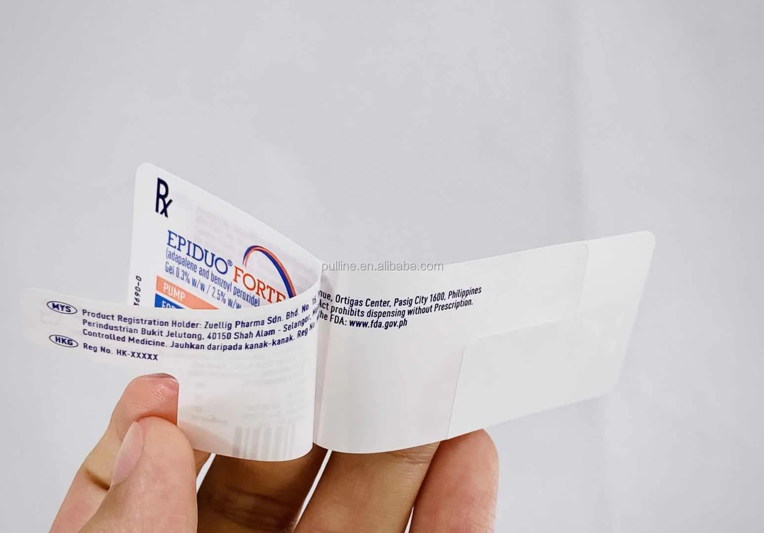 Hi-tech Custom Peel off Labels - Self-Adhesive & Waterproof