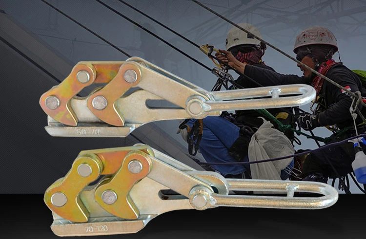 Self Gripping Conductor Grip Come Along Clamp for Overhead Line ...