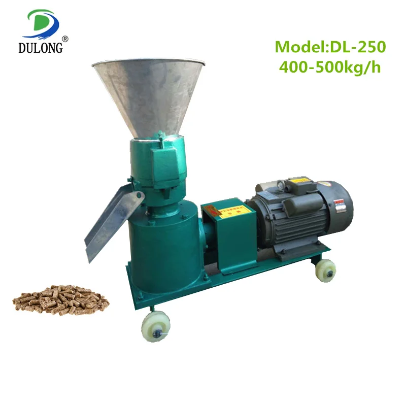 Automatic Small Feed Pellet Making Machine/rabbit Feed Pellet Machine ...