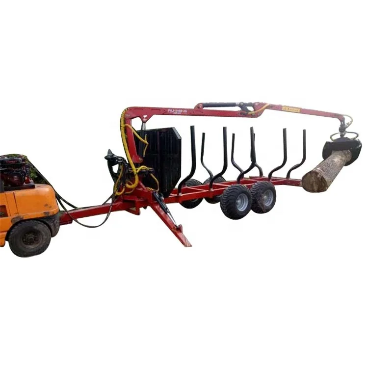 Forestry Forwarder Timber Trailer - Efficient Log Handling