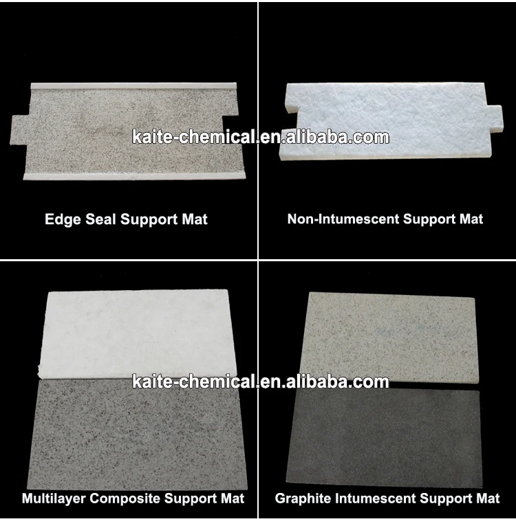 Intumescent Supporting Mat For Catalytic Converter/dpf - Buy Catalytic ...