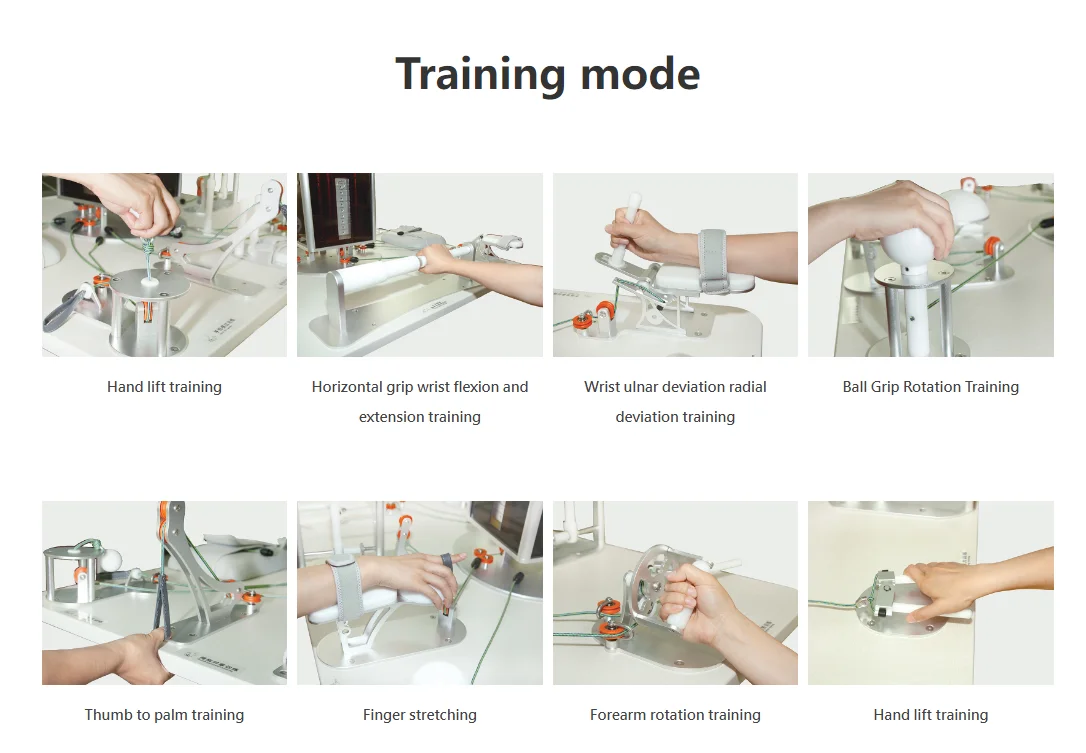 Physical Therapy Hand Therapy Table 12 Finger Rehabilitation Exercise ...
