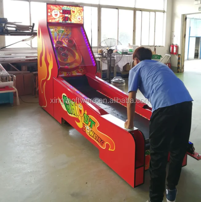 Ghost Bowling Arcade - Electronic Fire Skill Game Machine