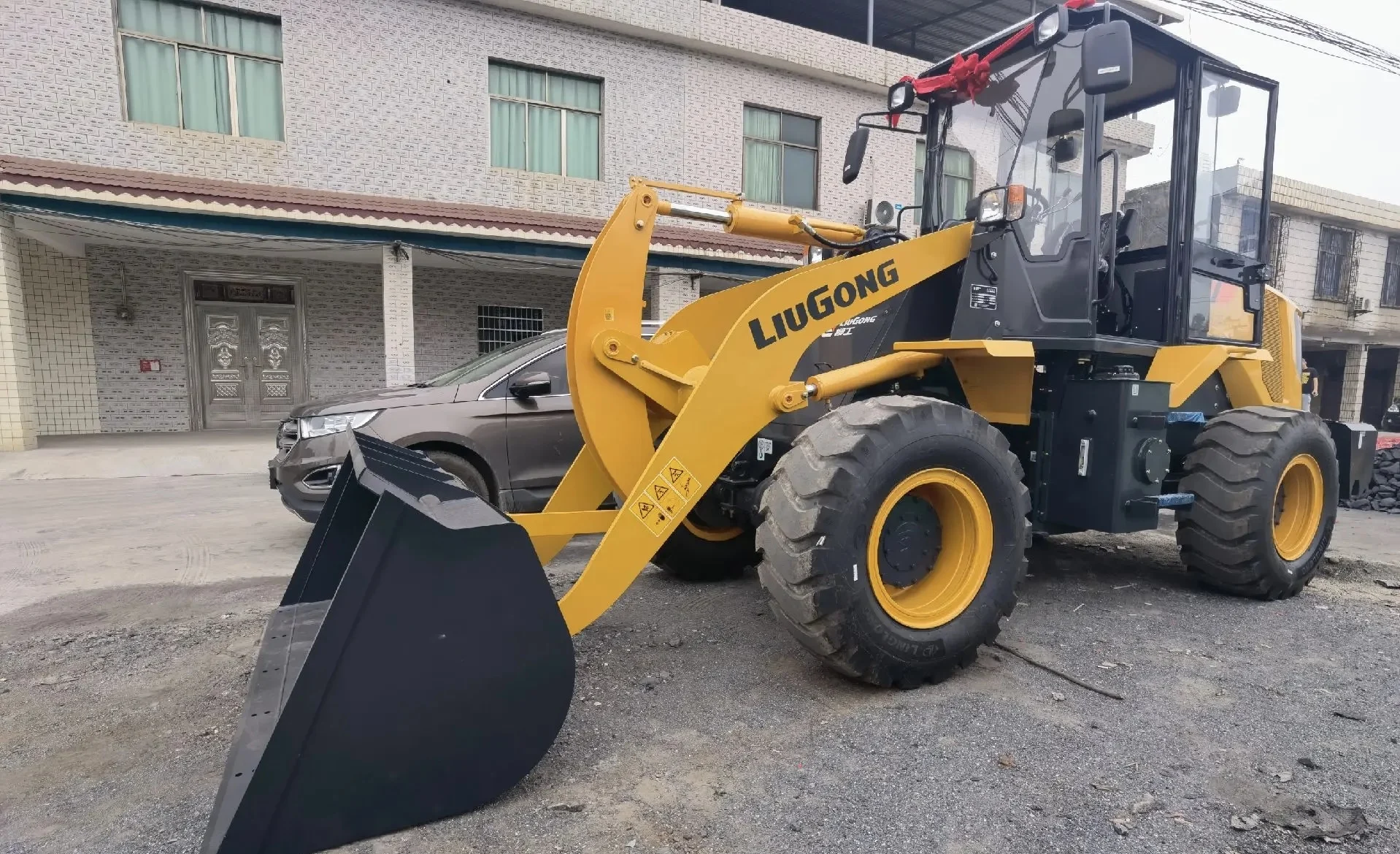 Top Brand Liugong 3.8tons Loader 852h Front Wheel Loader With Attachments Good Price For Sale ...