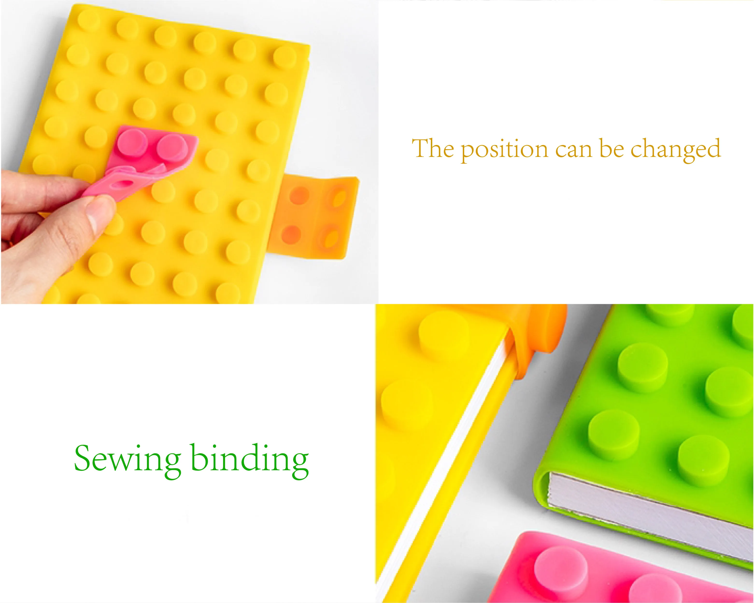 Creative A6 Notepad Kawaii Soft Block Rubber Silicone Cover Boys Girls ...