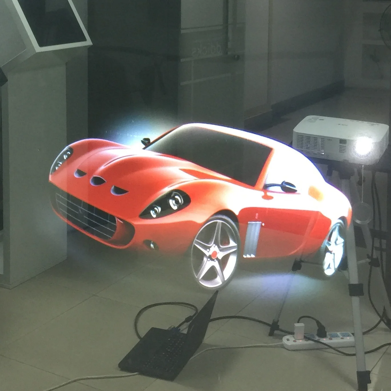 Holo Cube Hologram Showcase 3d Holo Box Holographic Pyramid - Buy ...