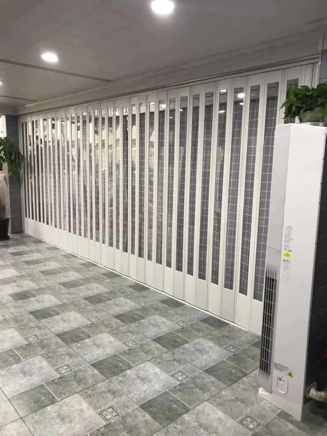 Glass Sliding PVC Folding Door for Bathroom - Cheap & Stylish