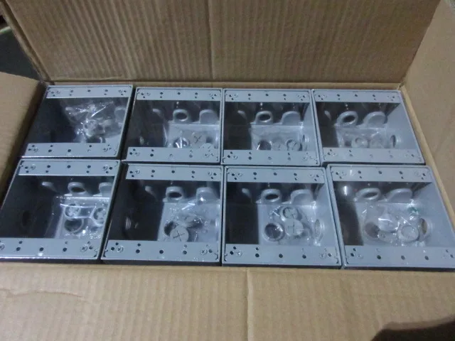 4x4 Weatherproof Box Two Gang Outlet Box - Buy 4x4 Weatherproof Box,4x4 ...