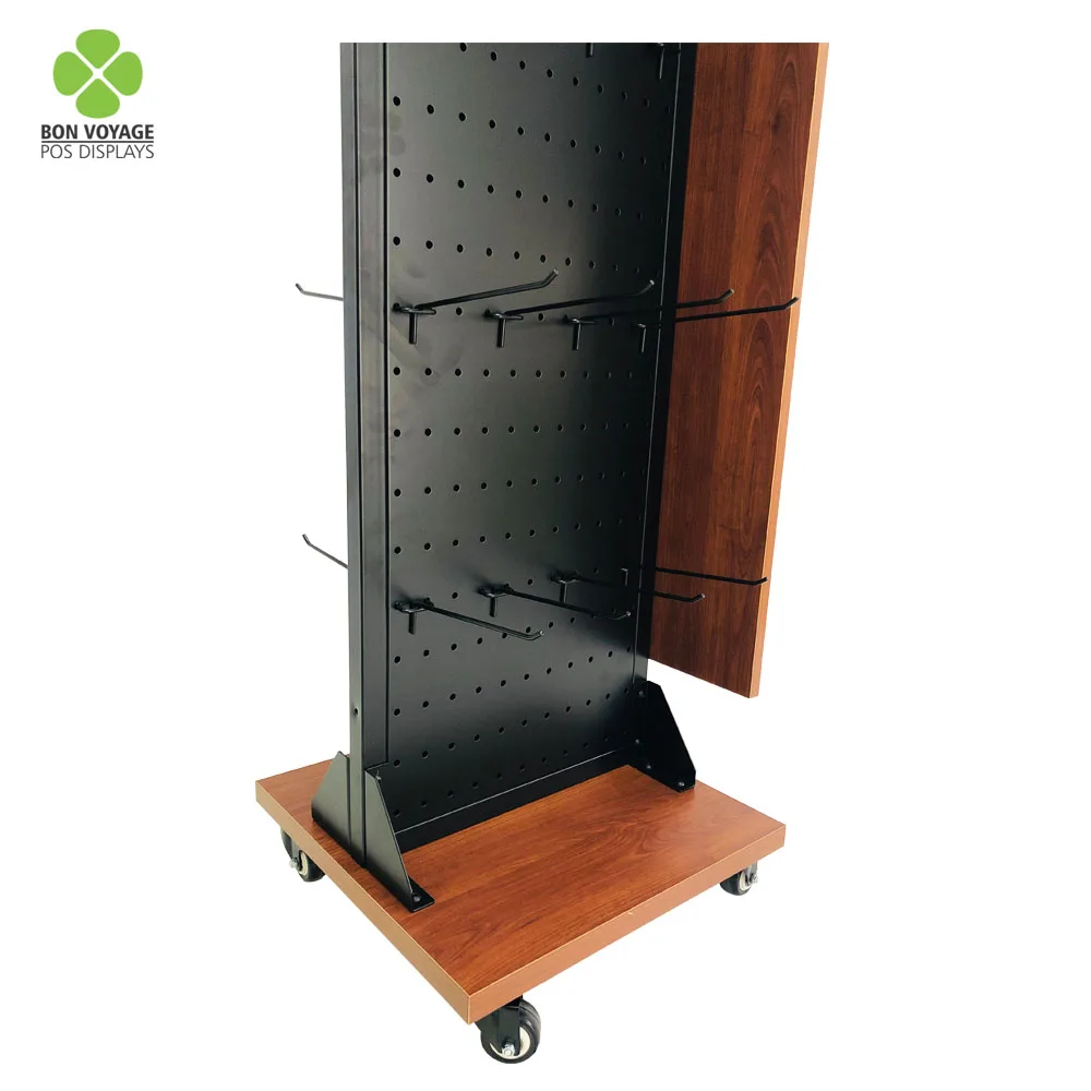 Popular Design Double Sides Socks Display Stand With Hooks Socks Pop ...