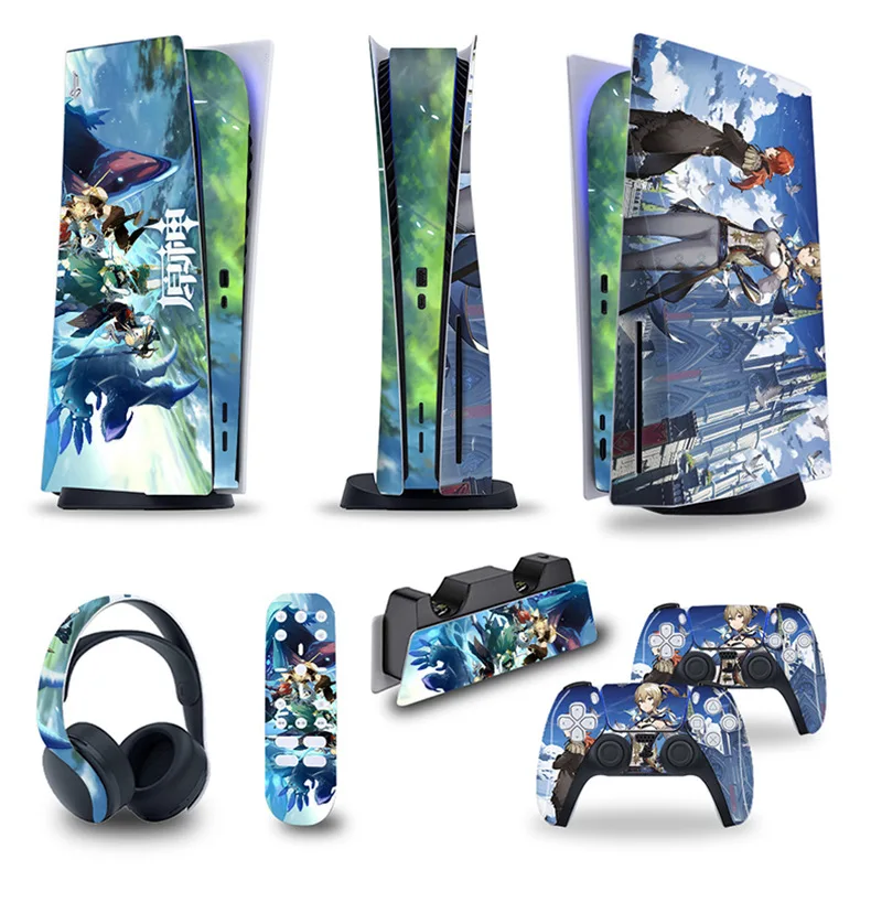 Ps5 Stickers Cd-rom Version Of The Game Dazzling Color Protection Film ...