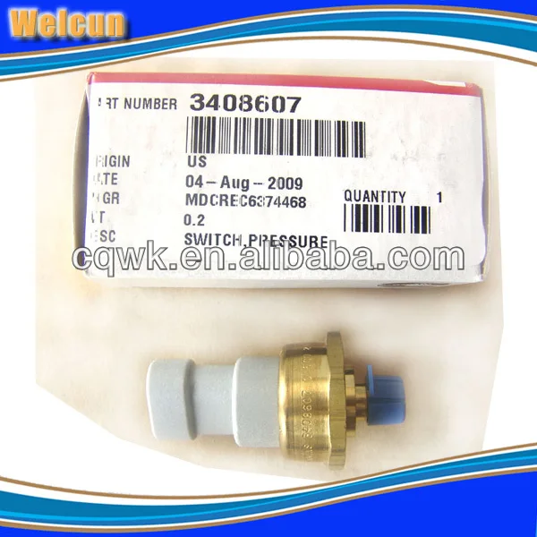 Sensor de presión de aceite del motor cummins 3408607| Alibaba.com