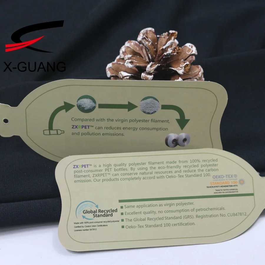 Custom Design Global Recycled Standard Grs 100 Recycled Polyester ...
