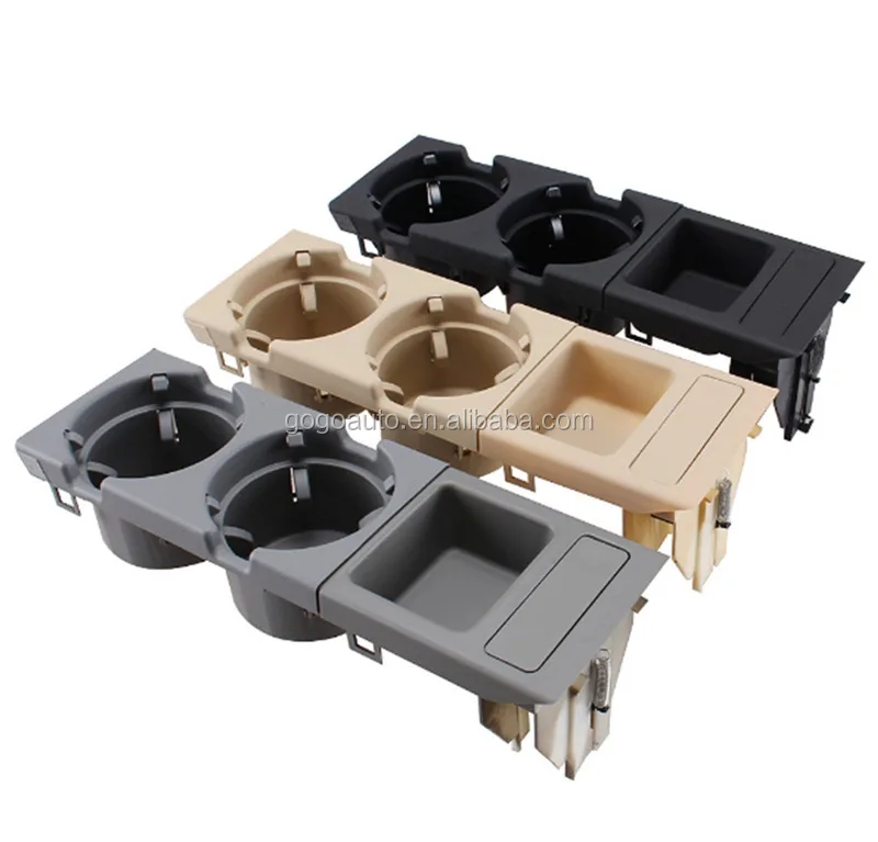 Front Center Console Drink / Cup Holder Coin Box For 1999-06 Bmw E46 3 ...