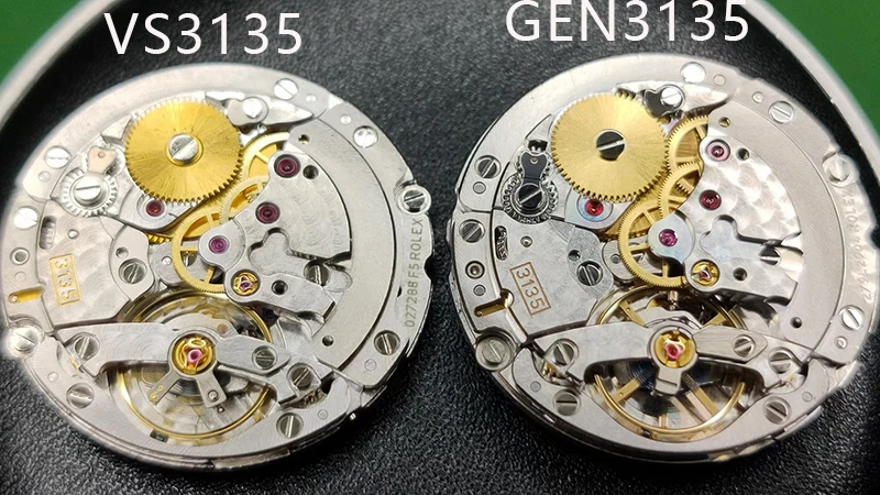 Dandong Vsf Super 3135 Automatic Mechanical Movement Blue Balance Wheel ...