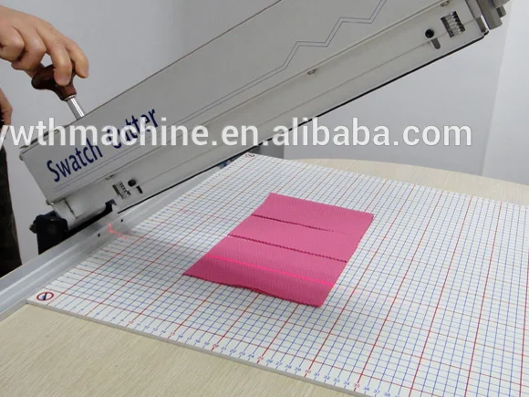 Table Small Fabric Swatch Rolling Cutter Textile Sample Circular Knife ...