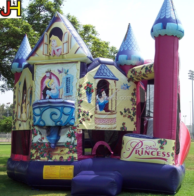 Princess Inflatable Bouncy Castle 5 in 1 Combo for Kids