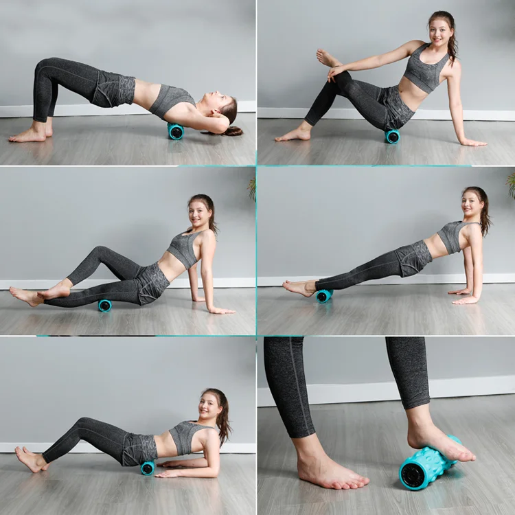 Foam Roller Yoga Column Vibrating Yoga Roller Home Gym Equipment - Buy ...