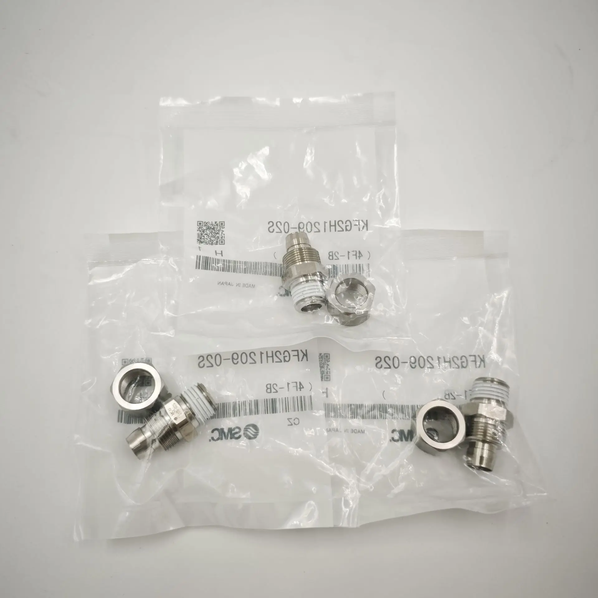 Genuine SMC Embedded Tube Fittings KFG2H1209-02S KFG2H Straight ...
