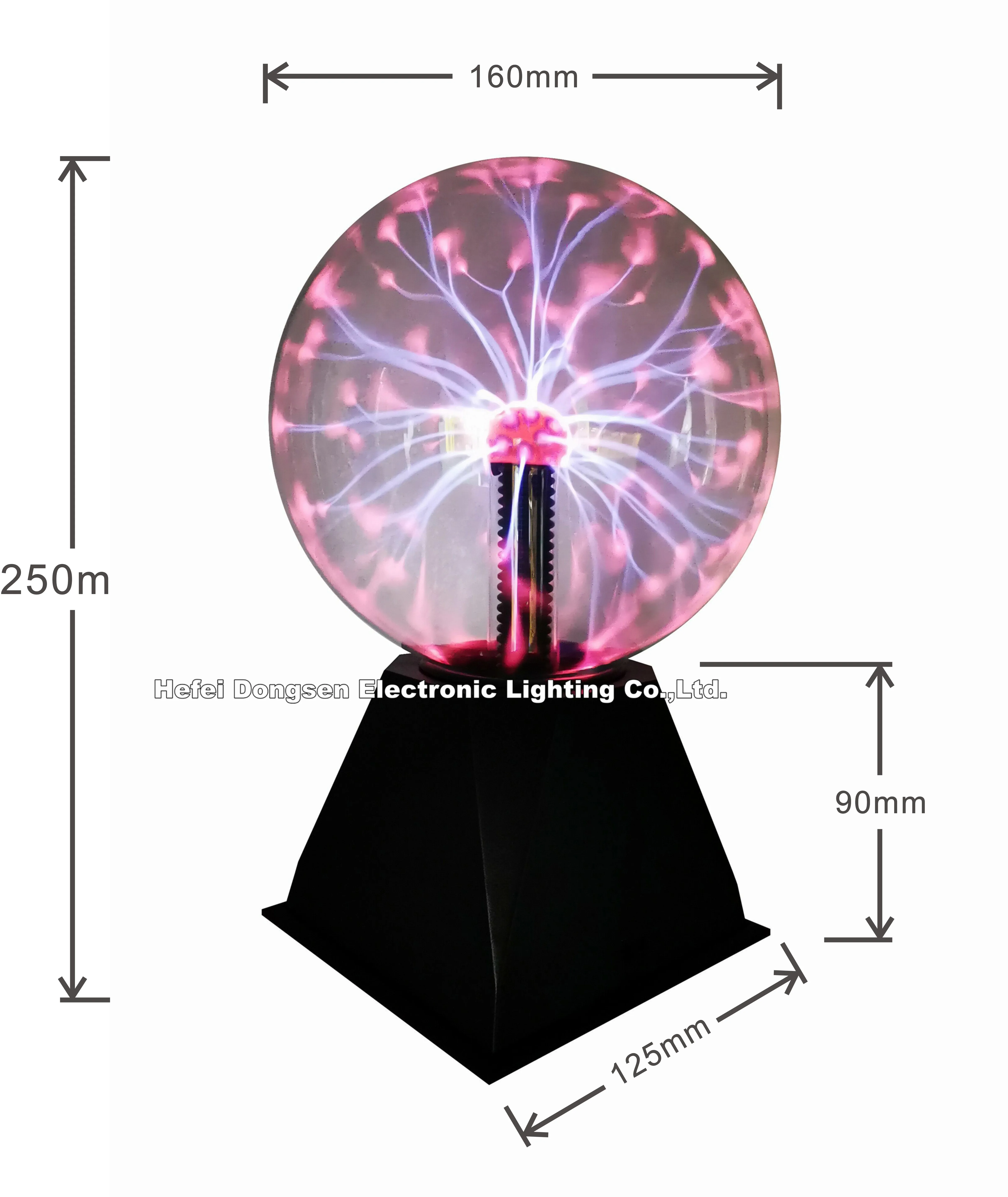 6 Inch Plasma Ball - Romantic Gift with Real Touch