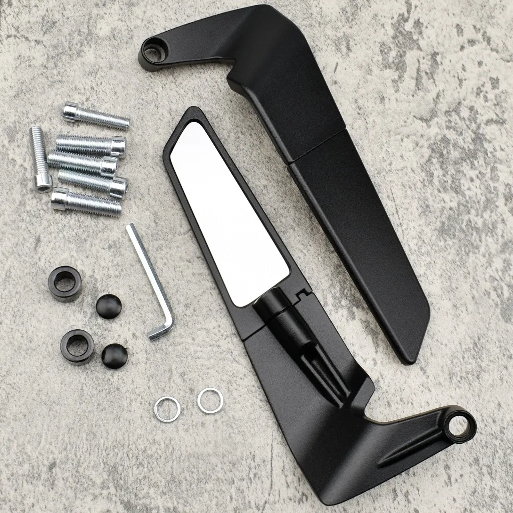 Motorcycle Modification Accessories Rearview Mirror Invisible Wing ...