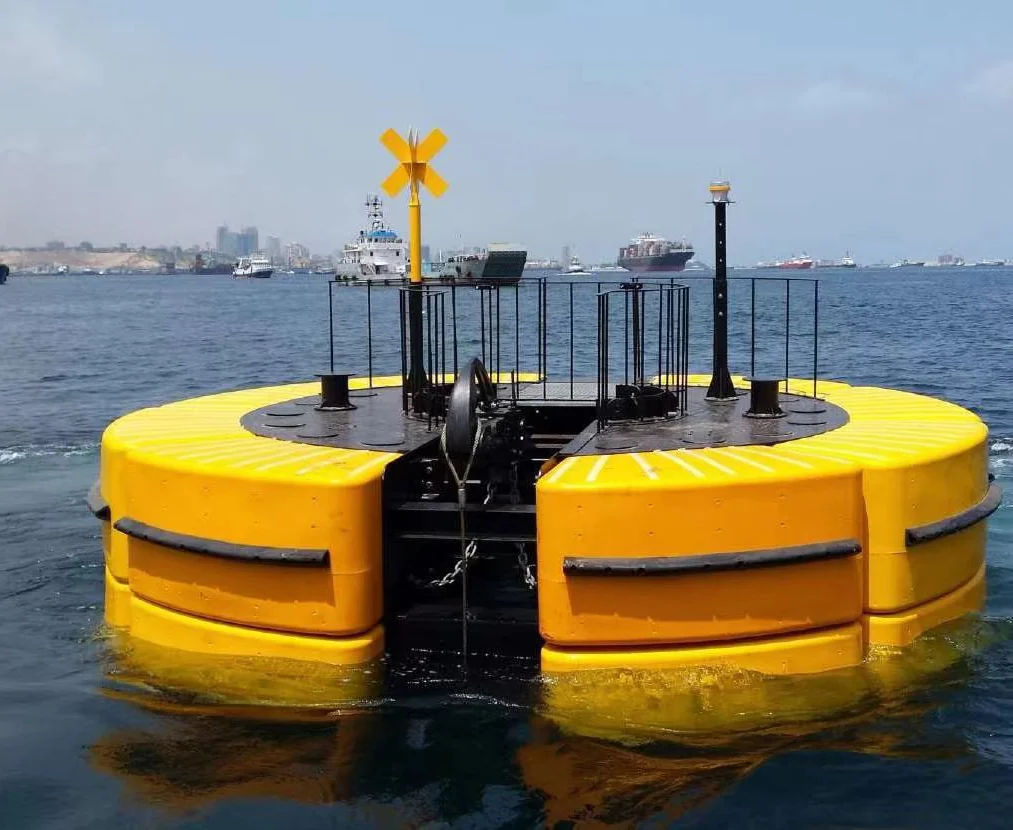 Offshore Mooring Ship Buoy Steel Structure Marine Buoy China ...
