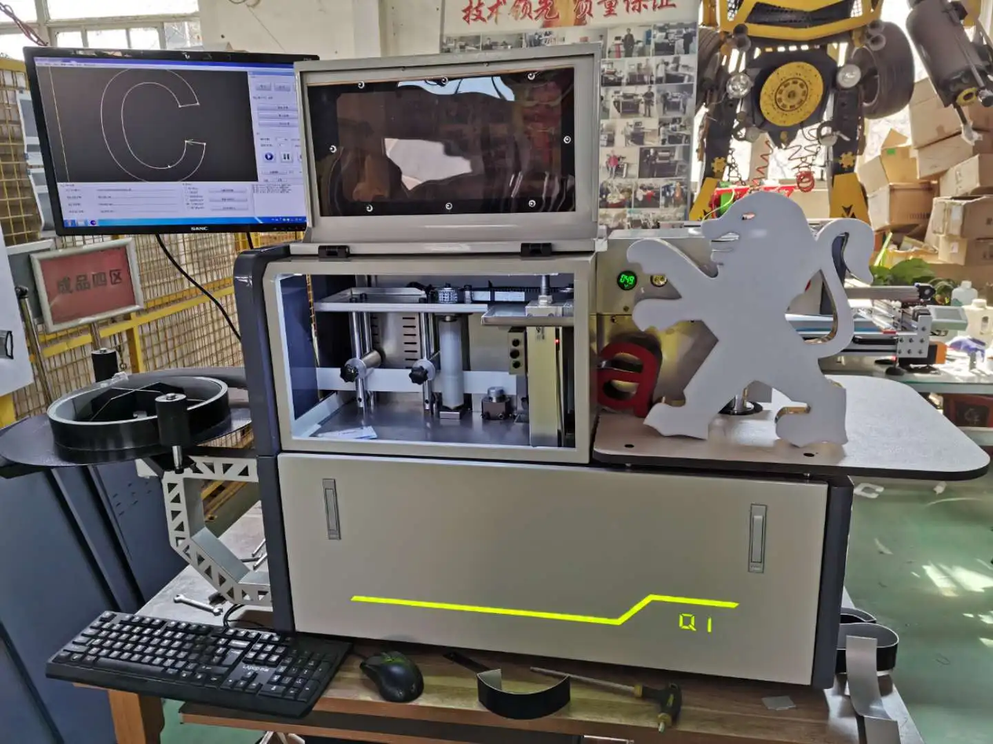 Mini Máquina Dobladora De Letras 3d,Nuevo Diseño De Hh-m100,Precio De ...