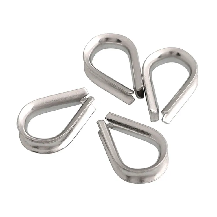 Painting Surface Treatment Stainless Steel Wire Rope End Fittings Ring ...