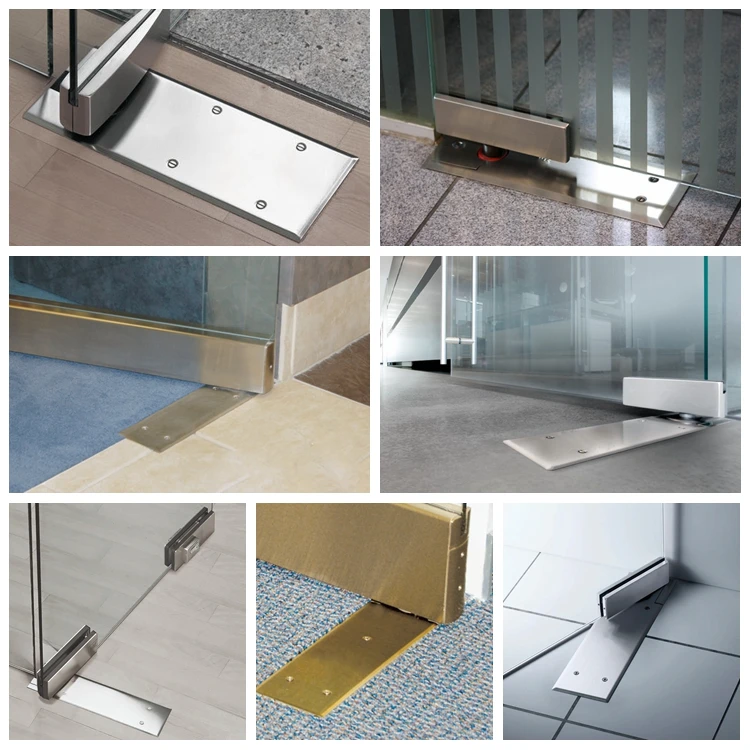 Stainless Steel Floor Spring - Heavy Duty Glass Door Hinge