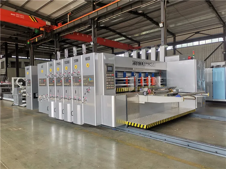 Flexo Corrugated Carton Box Printer Die Cutter Machine - Buy Corrugated ...