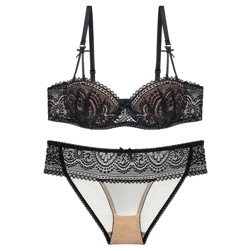 Factory Bestseller Plus Size Womens Underwear Sexy Lace Push Up Bra
