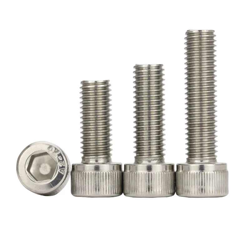 Din 912 Hex Socket Head Cap Screw Ss304 Ss316 Stainless Steel Hexagon Socket Head Cap Screw ...
