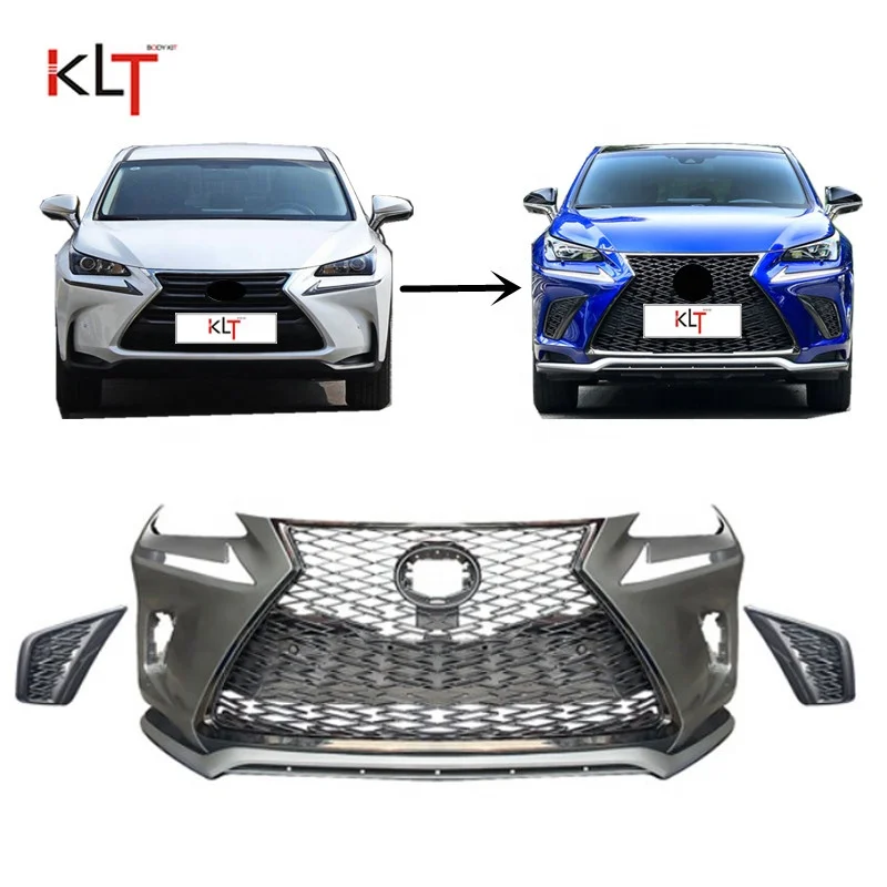 Klt Car Body Kits Bumper Grille Fog Lamp Cover Kits For Lexus Nx200 ...
