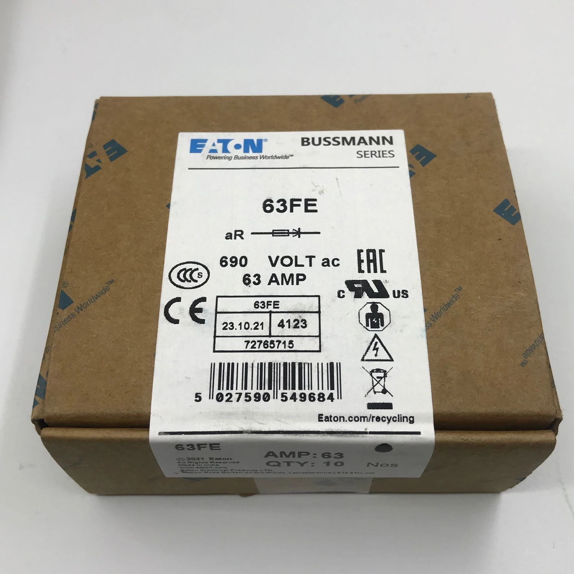 Original Bussmann Bs88:4 Fuses 35fe 35a 40fe 40a 45fe 45a 50fe 50a 63fe ...