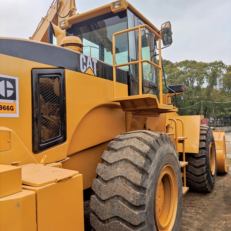 Very Nice Wheel Loader Caterpillar Cat 966g Used Loader 21 Ton ...