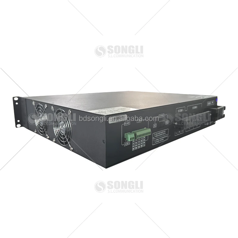 19" Rack-mount for Industry and Telecom 2000w 48Vdc to 220Vac Pure Sine ...