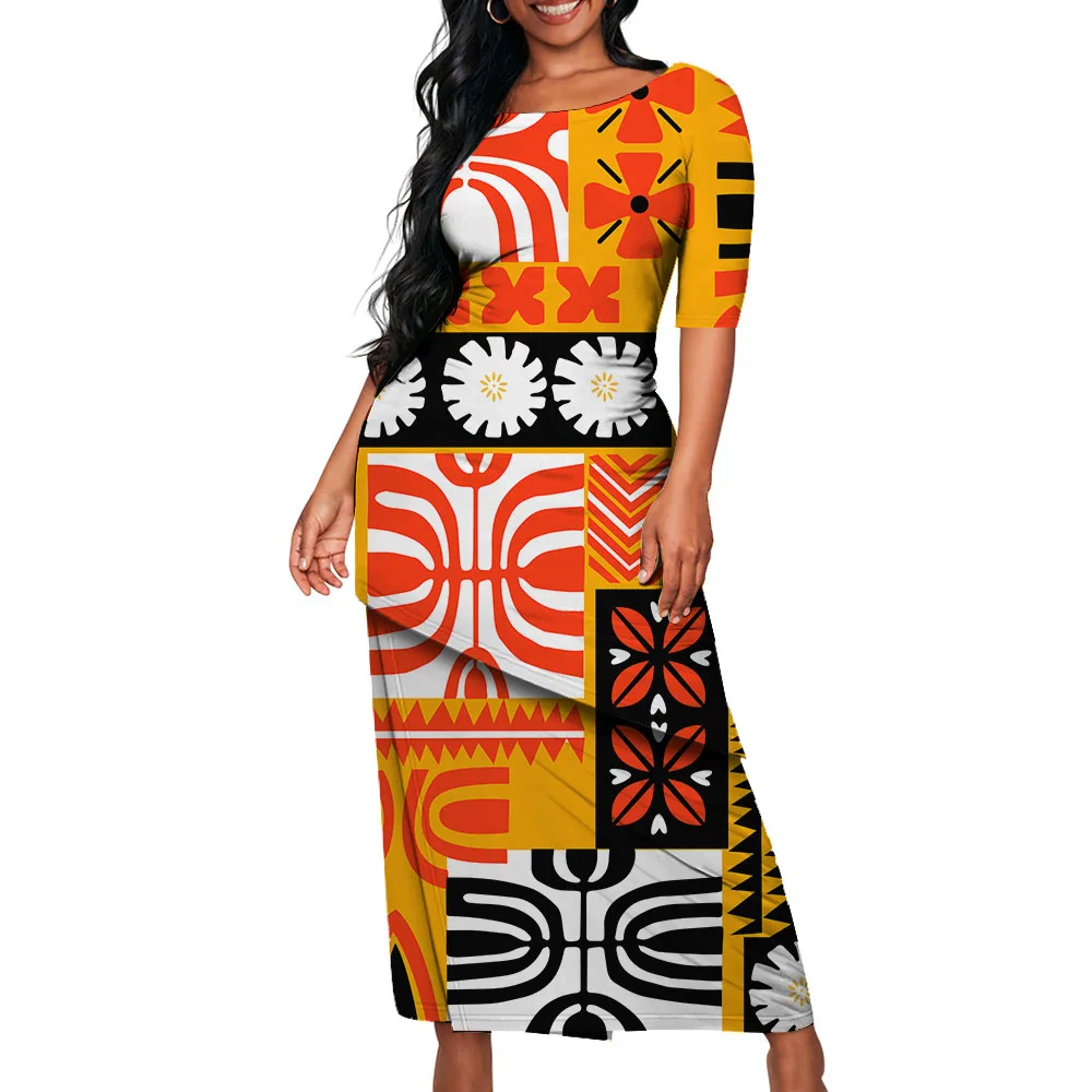 Shop Our 2024 Polynesian Samoan Puletasi Set Dress Collection