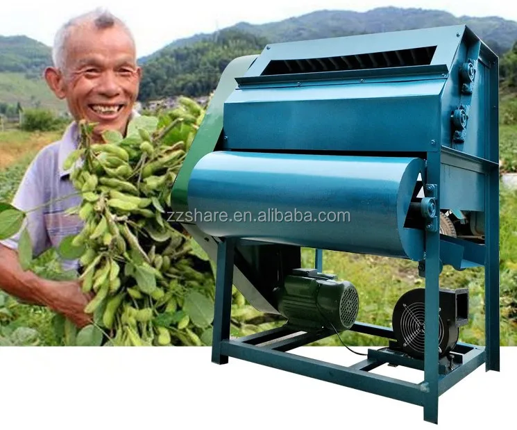 Edamame Soyabean Picker Machine Mung Bean Picking Peeling Machine - Buy ...