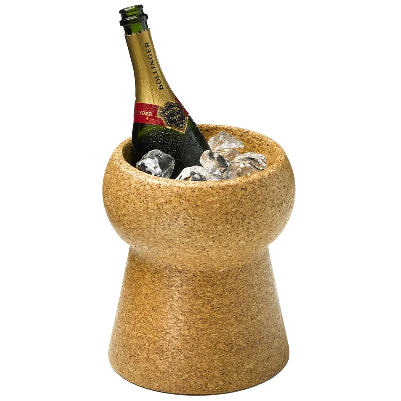 Natural Waterproof Cork Ice Bucket Antique Cork Cooler for Bars ...