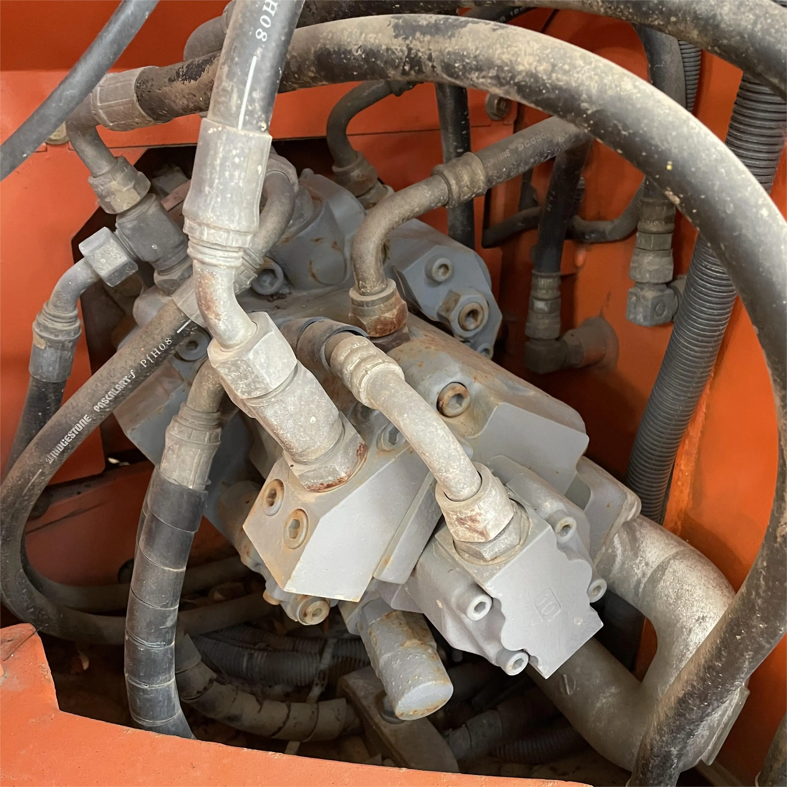 7 Ton Mini Hitachi Digger Japan Made Zx75 Us Second Hand High ...