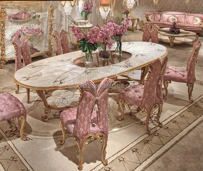 OE-FASHION Custom European-style Dining Room Furniture Solid Wood ...