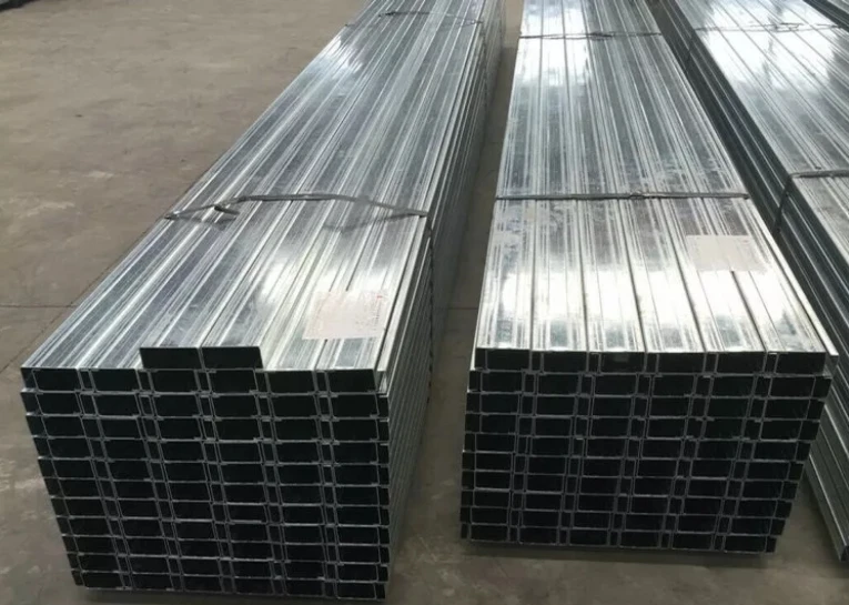Galvanized C Channel Steel Beams for Large Span Buildings